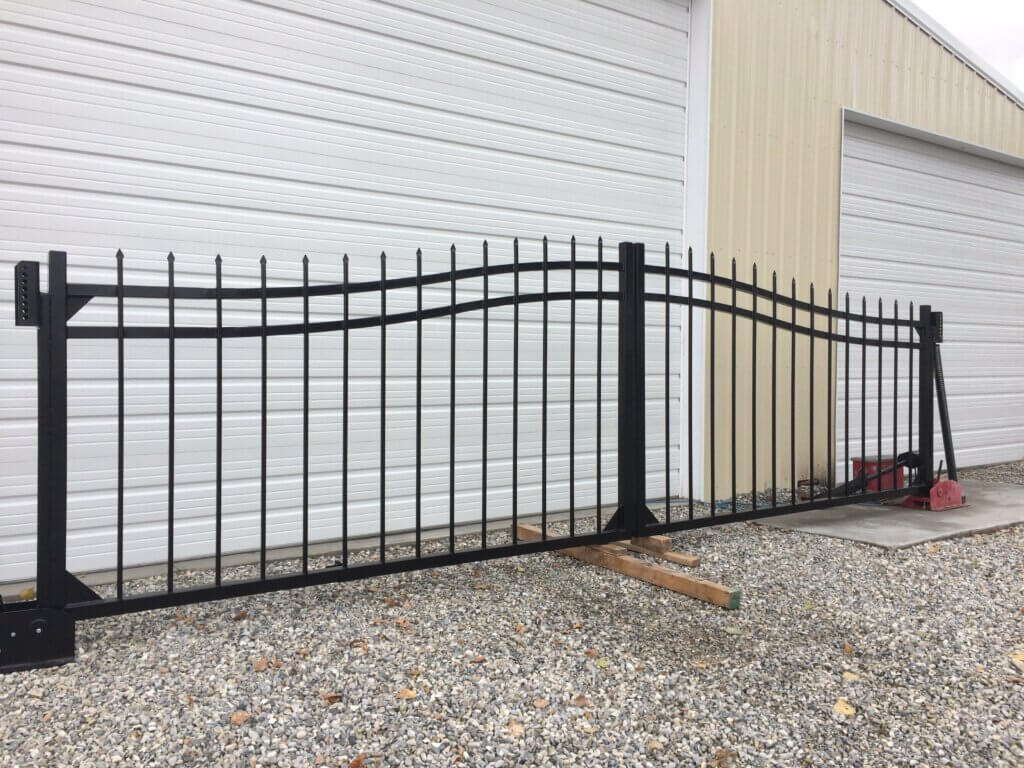 Vertical Pivot Gate System - Commercial Motor, Lift System, and Gate 10 ...